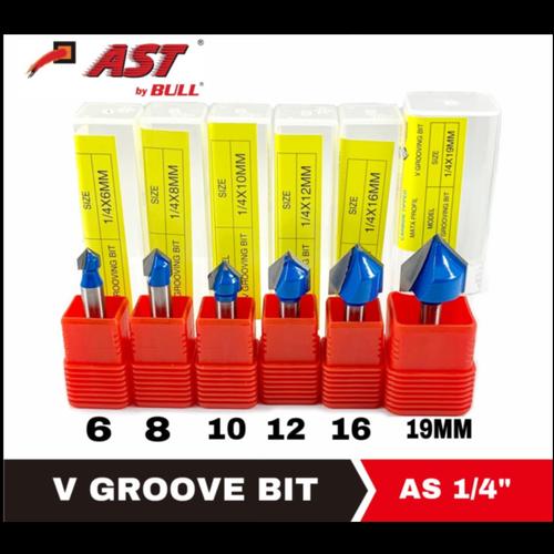 Jual Mata router vee groove bit AST - Mata profil kayu - router vee ...