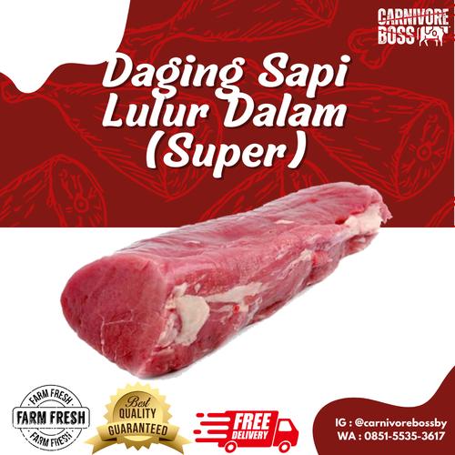 Jual DAGING SAPI LULUR DALAM (SUPER/BAGUS) / FRESH / SURABAYA - Kota ...