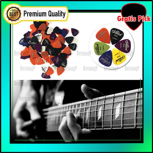 Jual Pick Gitar Pik Gitar Pick Bass Alice Varian Ukuran Bahan Tebal - 0 ...