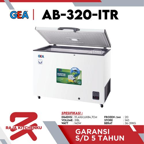 Jual GEA chest freezer inverter AB320 ITR/Ab 320 ITR /AB-320 TR ...