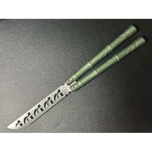 Jual TheOne Bamboo Balisong Butterfly Knife Original By TheOne - Kota ...