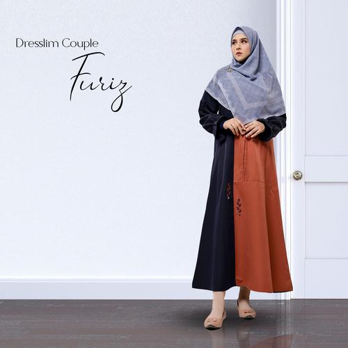 Promo Rabbani - Gamis Dress Muslim Lengan Panjang Couple Furiz ...