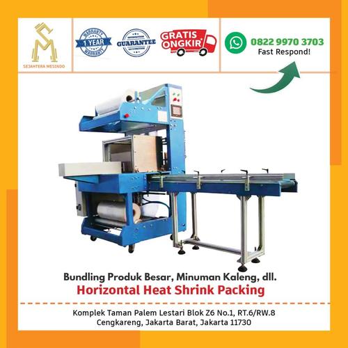 Jual Mesin Bundling Kemasan Horizontal / Horizontal Heat Shrink packing - Jakarta Barat ...