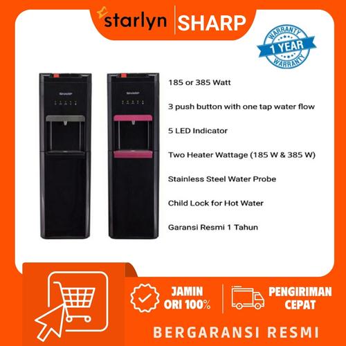 Promo SHARP Dispenser Galon Bawah- SWD66EHL-BK/PK Cicil 0% 3x - Jakarta ...