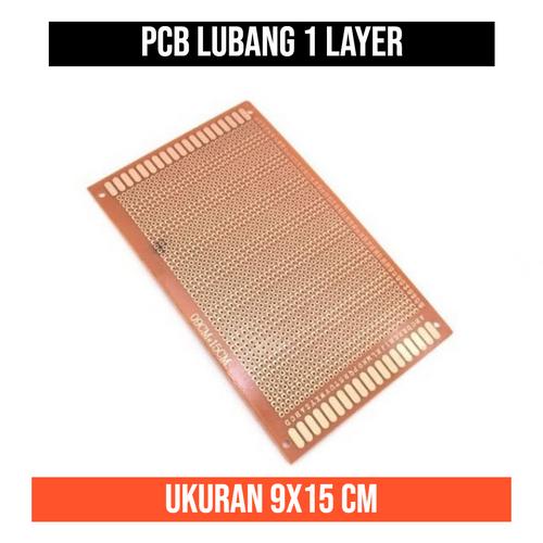 Jual PCB Lubang 9x15cm 9cm 15cm Universal Fiber Dot Matrix Matrik ...