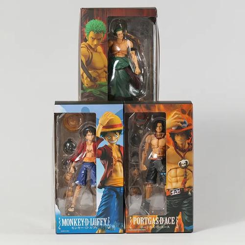 Jual VARIABLE ACTION HEROES RORONOA ZORO MONKEY D LUFFY PORTGAS D ACE ...