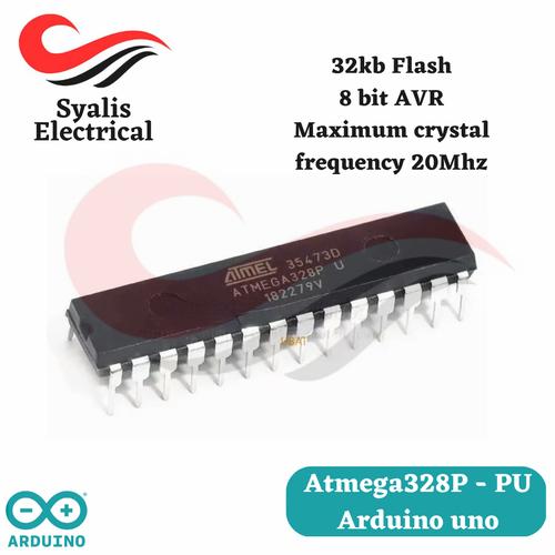Jual Atmega328p au chip IC Arduino Uno [Syalis] - Kota Bandung - Syalis ...