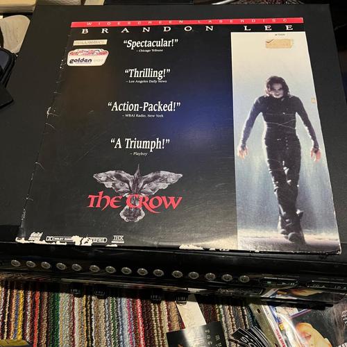 Jual Original Laserdisc The Crow Film Jadul Horror Laser Disc - Kota ...