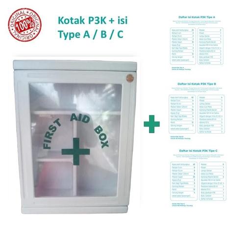 Jual Kotak Mc11 P3k Hijau + Isi Type A Ready stock MC 11 kotak p3k logo ijo - Jakarta Barat ...