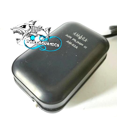 Jual Aerator Pompa Udara Aquarium Air Pump 1 Lobang Amara AM 03A ...