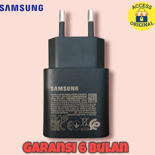 Jual Adaptor Superfast Samsung A34 5G / A54 5G Adapter 25W Original ...