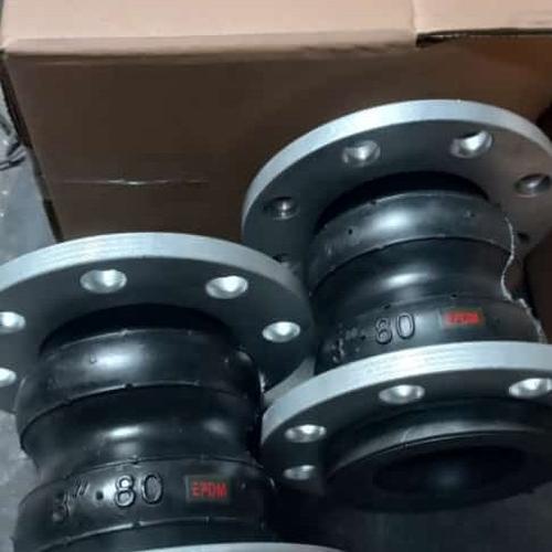 Jual FLEXIBLE RUBBER JOINT 5 inch dn 125 flange ansi 150 twinflex tozen ...