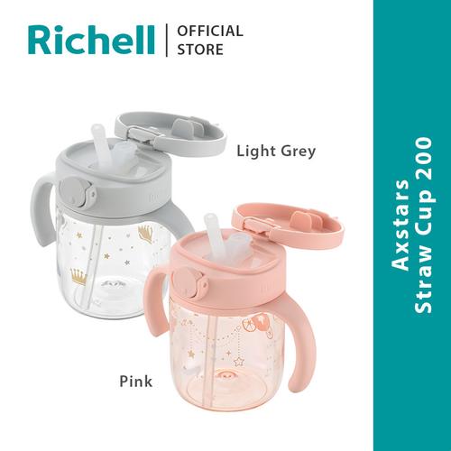 Jual RICHELL- Axstars Straw Cup 200ML - Kab. Tangerang - Sweetmomshop BSD | Tokopedia