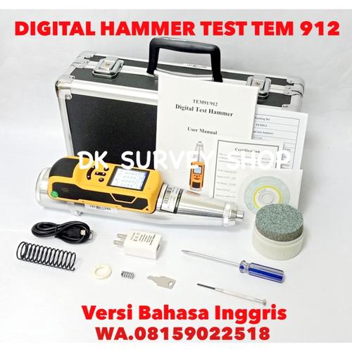 Jual Hammer Test Digital - Alat Uji Beton Digital - Digital Test Hammer ...