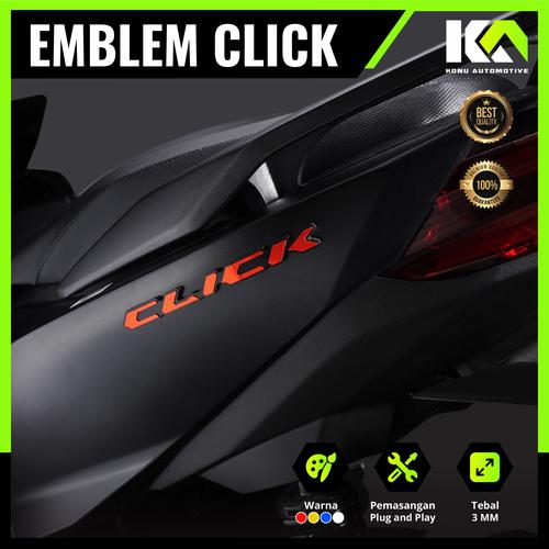 Jual EMBLEM VARIO CLICK EMBLEM CLICK SEPASANG 3D HONDA CLICK LOGO VARIO ...