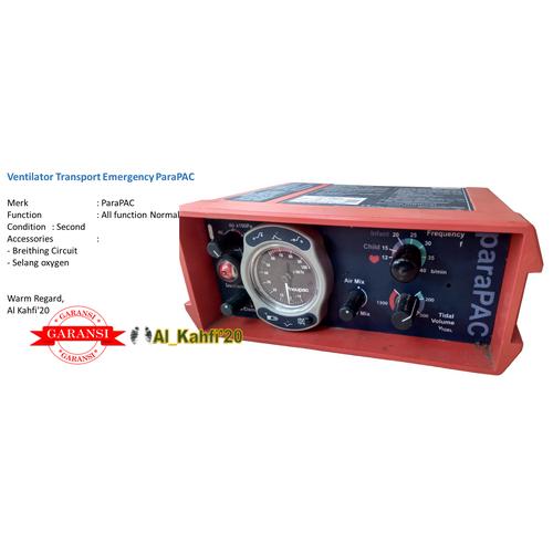 Jual Ventilator Transport Emergency ParaPAC - Jakarta Barat - Al_Kahfi ...