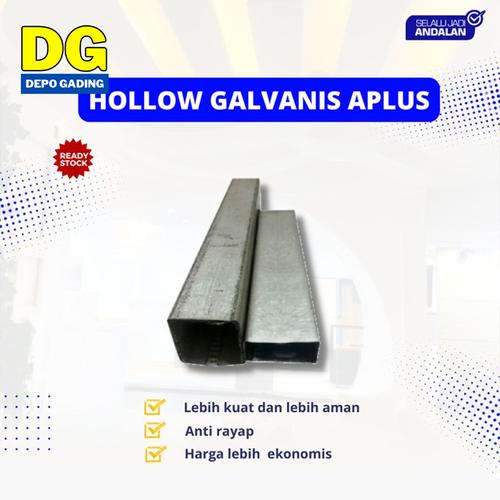 Jual BESI HOLLO /HOLLOW GALVANIS 4X4 0,35mm tali merah rangka gypsum ...