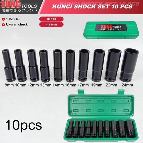 Jual Mata Impact Wrench Socket 1/2 Inch Mata Sok Panjang Deep Socket ...