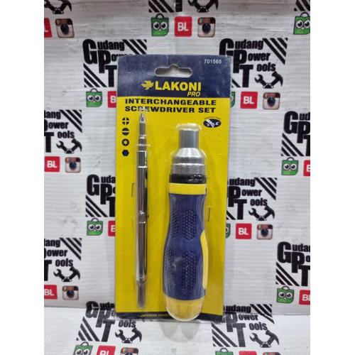 Jual *PROMO* OBENG SET INTERCHANGEABLE SCREWDRIVER MATA BIT SET ...