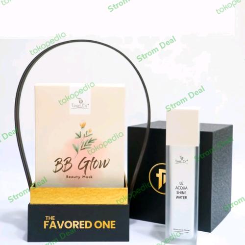 Jual To Teen Ex Le Acquashine Water BB Glow Face Mask Masker wajah - BB Glow 1pc - Jakarta Barat ...