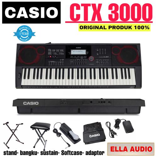 Jual Casio keyboard Ctx 3000 paket Original - Jakarta Pusat - ELLA ...