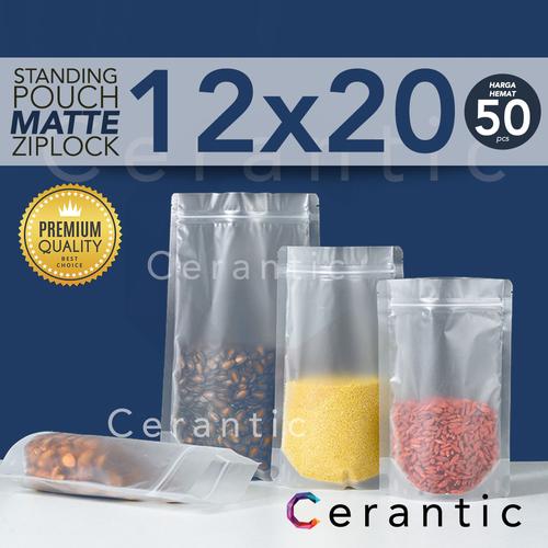 Jual Plastik Klip MATTE DOFF / FROSTED Standing Pouch Macam-macam ...
