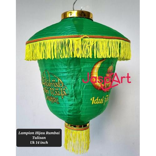 Jual LAMPION LEBARAN RUMBAI LAMPION IDUL FITRI CANTIK LAMPION KEKINIAN ...