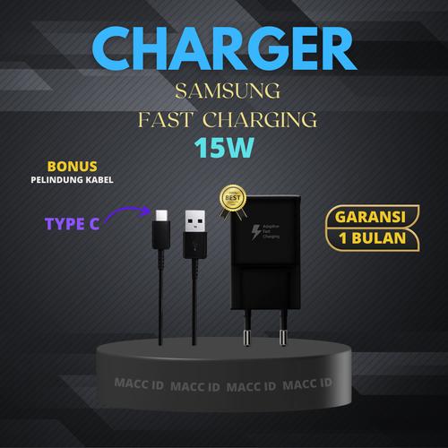 Jual CHARGER SAMSUNG TYPE C FAST CHARGING S10 A20 A30 A50 A51 M20 M30 ...