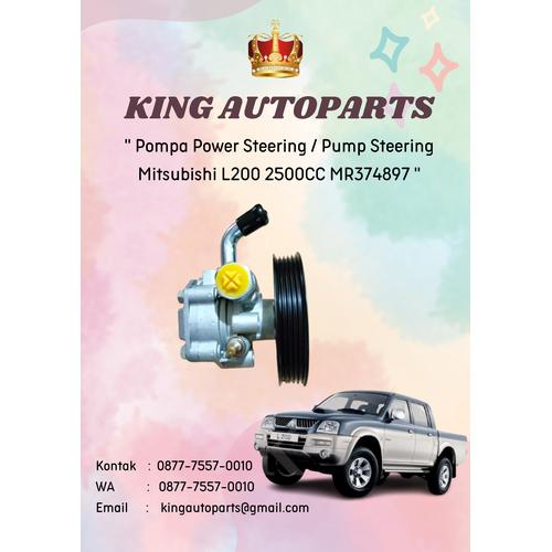 Jual Pompa Power Steering / Pump Steering Mitsubishi L200 2500CC ...
