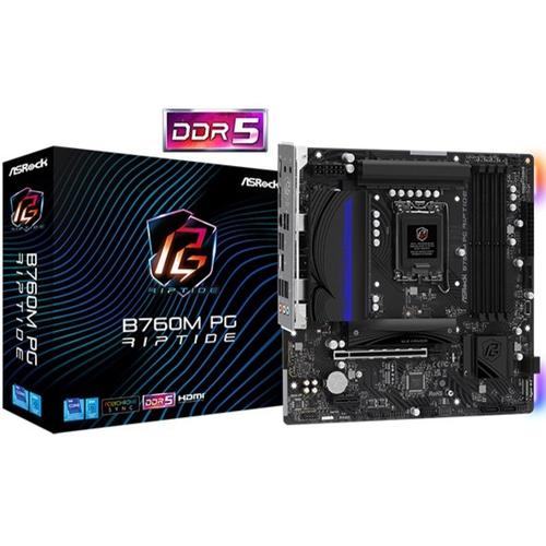 Promo Motherboard ASROCK B760M PG Riptide (LGA1700, B760, DDR5, USB3.2 ...