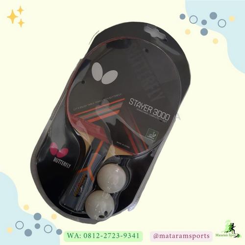 Jual Bed Bad Pingpong Tenis Meja Butterfly Stayer 3000 Original Free Bola - Kota Yogyakarta ...