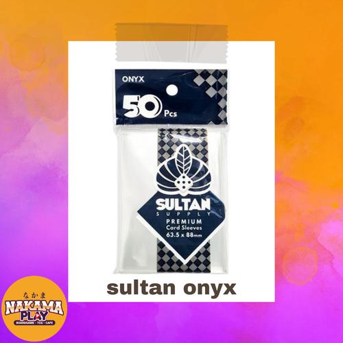 Jual Sultan Onyx Clear Sleeve Standard Size - Jakarta Barat - NKM Play TCG Store | Tokopedia