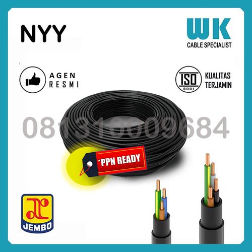 Jual Kabel NYY 3x2.5mm, 1 roll@ 50 meter JEMBO - 50meter - Jakarta ...