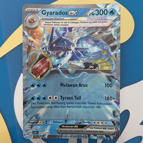 Jual Pokemon TCG Indonesia Gyarados EX Terastal SV1S 014 - Kab. Bekasi ...