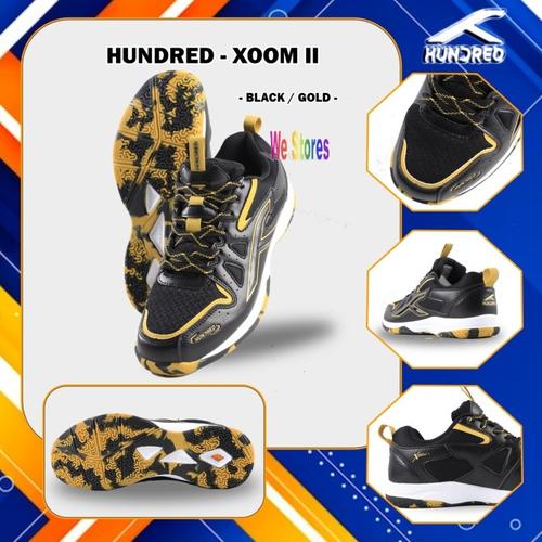 Jual HUNDRED Xoom II Junior Anak Sepatu Bulutangkis Badminton Shoes ...