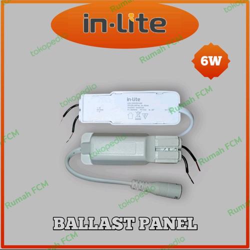 Jual Inlite Ballast Panel 6 Watt / LED Driver Travo / LED Downlight 6w ...