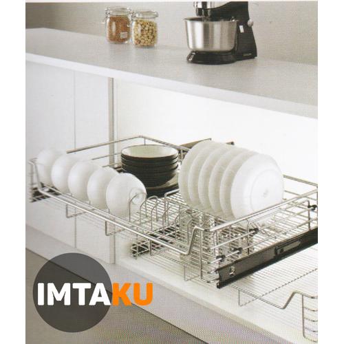 Jual Rak Piring Dan Gelas Tarik Kitchen Set Kabinet 60 cm OK07V - Kota ...