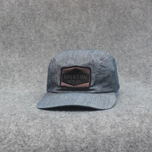 Jual Topi 5-Panel Brixton Blue Denim Misty 7½ Second Murah Original ...