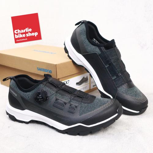 Jual Sepatu Cleat MTB Shimano Shoes EX700 SH-EX700 - Black - 43 ...