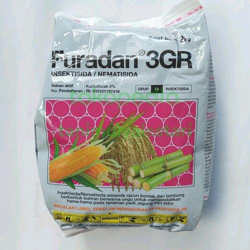 Jual furadan 2GR 2kg racun kontak, basmi semut, cacing , ulat, bekicot ...