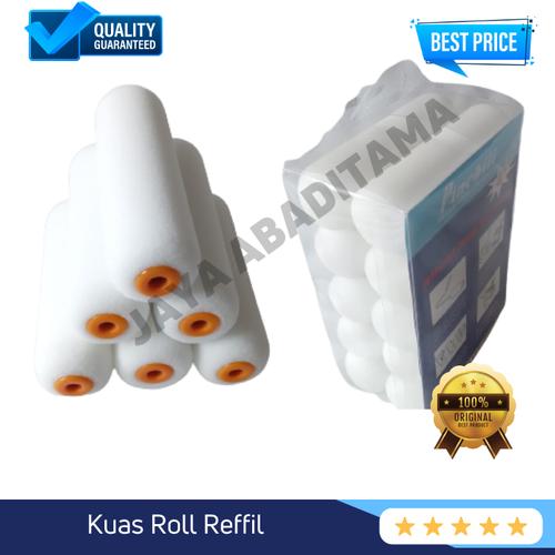 Jual Bulu Kuas Cat Roll Kapal Refill Kecil Kuas Roll Sponge Busa - Kota ...