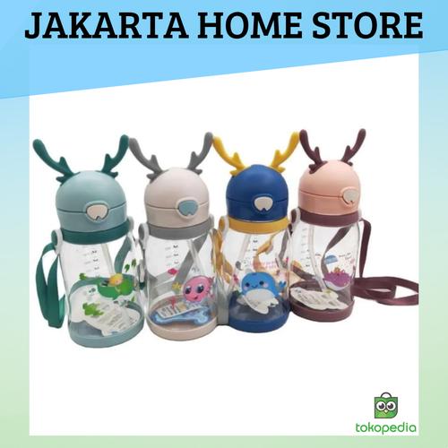 Jual Botol Minum Anak Tanduk Rusa Botol BPA Botol Anak TK SD sekolah ...