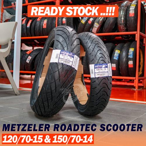 Jual METZELER ROADTEC SCOOTER 120/70-15 & 150/70-14 BAN XMAX 250 FORZA ...