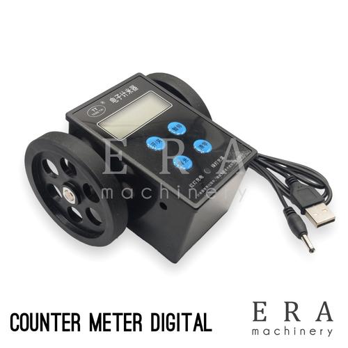 Jual Counter Meter Digital 5 digit Roda Roller Meteran Kain Mesin ...