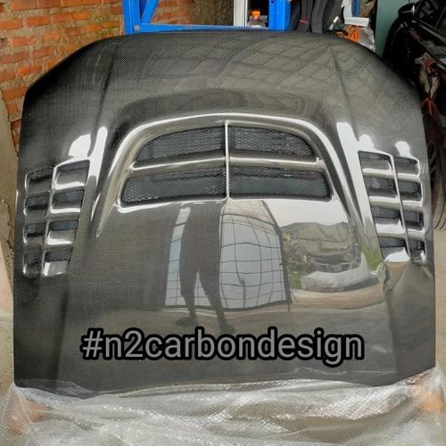 Jual Kap Mesin Carbon Galant Hiu VR4 Custom Ralliart Engine Hood Carbon ...