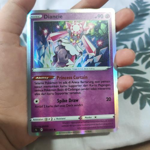 Jual Kartu pokemon Diancie (Rare) (Princess curtain) - Kota Tangerang ...
