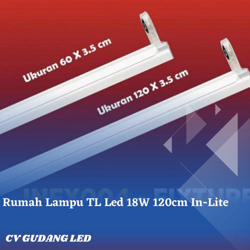 Jual Rumah Lampu TL Led 18 Watt 120 cm In-Lite - Kab. Sleman - CV ...