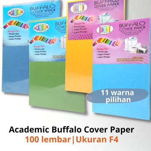 Jual Kertas Buffalo Jilid F4 / Kertas jeruk folio (1 pack isi 100 ...