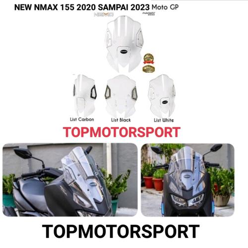 Jual VISOR WINSHIELD NEW NMAX MODEL MOTO GP SERIES ANTI PECAH ORIGINAL ...