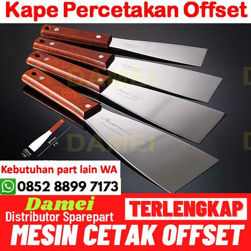 Jual Spatula Tinta Percetakan Offset Printing Stainless Steel Ink ...